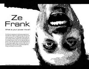 ze frank poster - Luis Maram