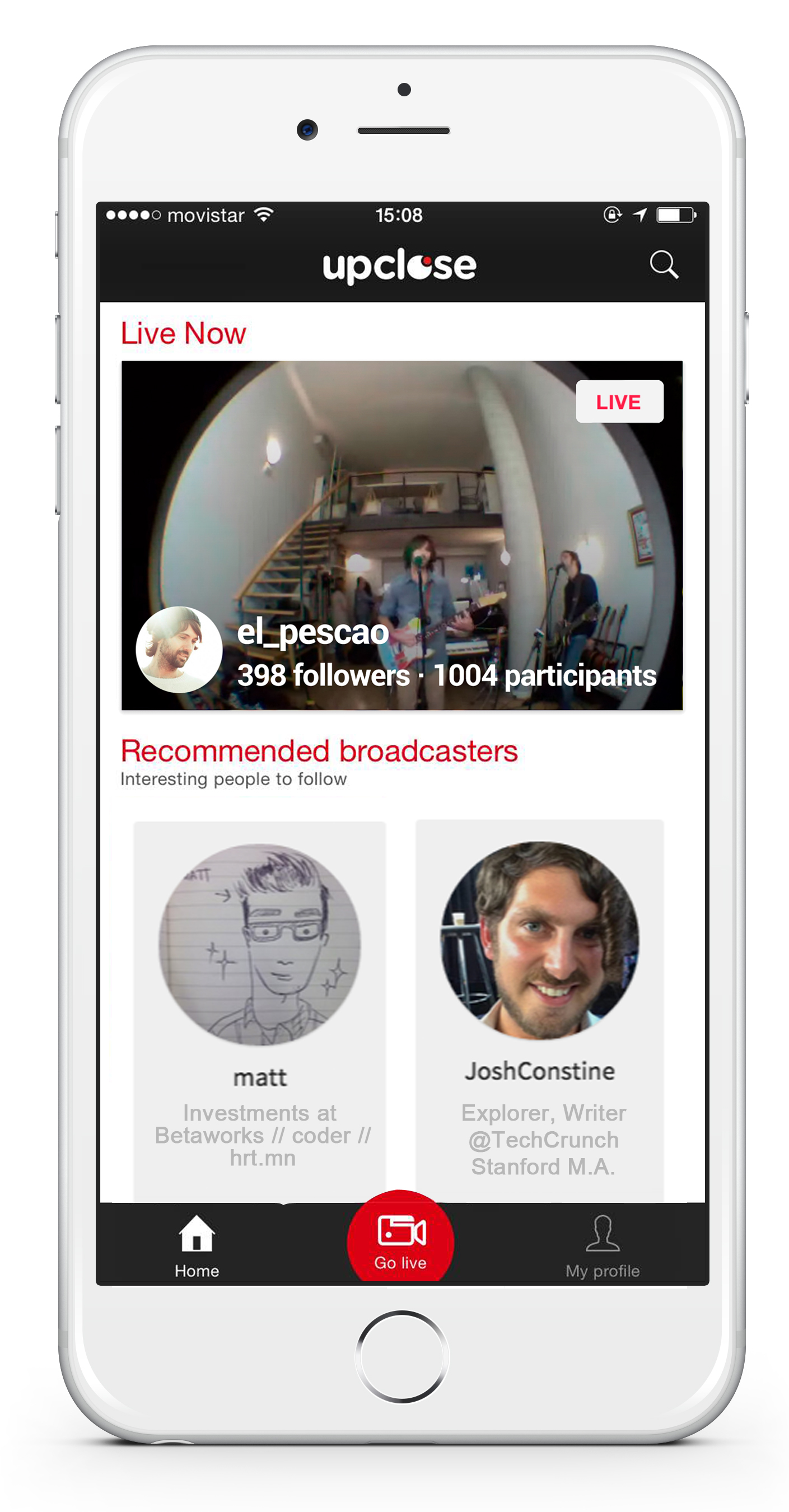 Upclose: Qué es el contenido en directo - Luis Maram