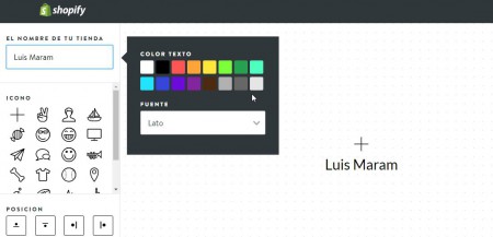 Crea tu Logo gratis - Luis Maram