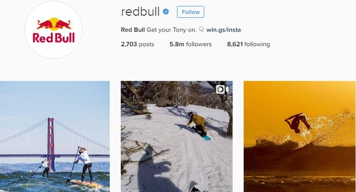 Nike y Red Bull - casos de éxito en Instagram - luisMARAM
