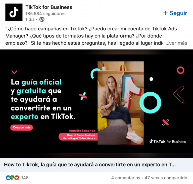 Formatos del contenido que mejor funciona en Linkedin